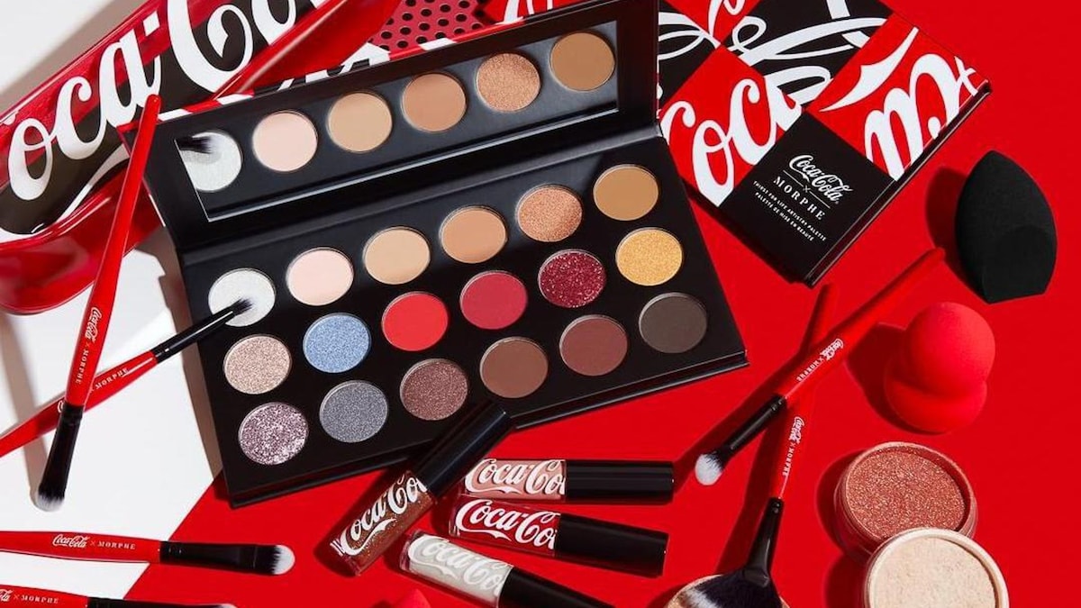 Coca-Cola and Morphe announced a refreshing makeup collab