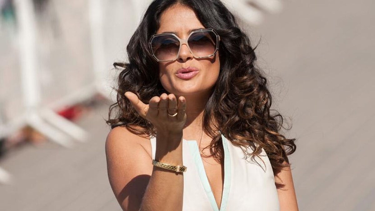 Salma Hayek details her first kiss and why honey doesn't work