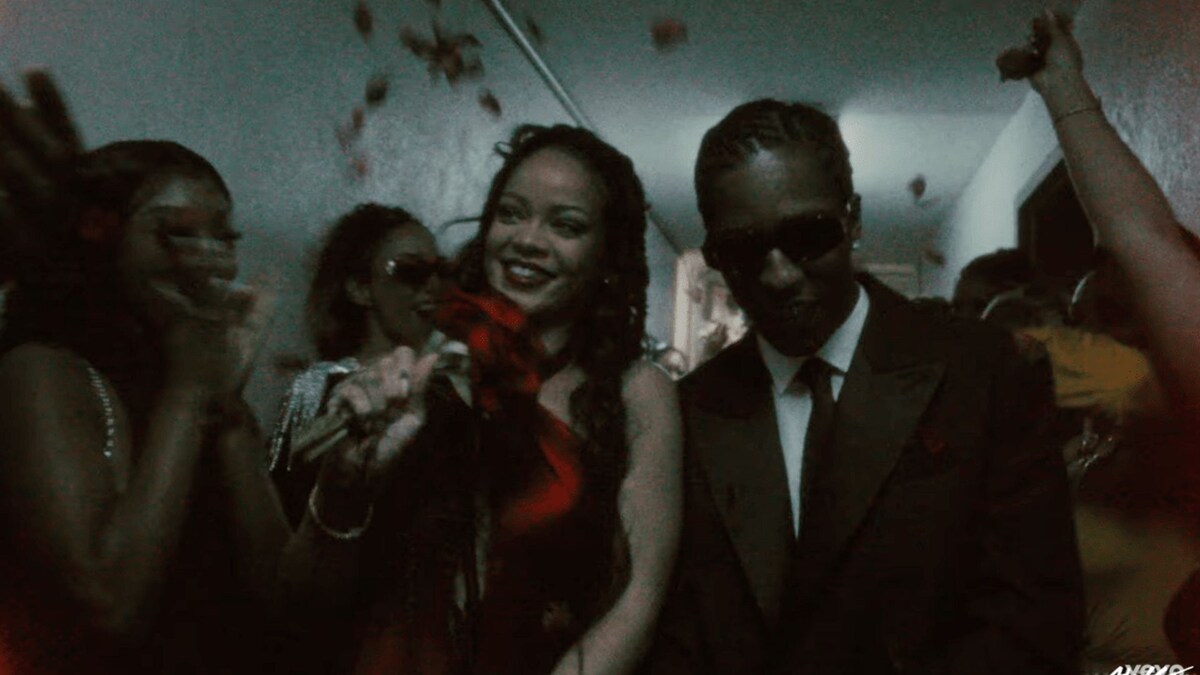 A Ap Rocky And Rihanna Spark Marriage Rumors In New Music Video