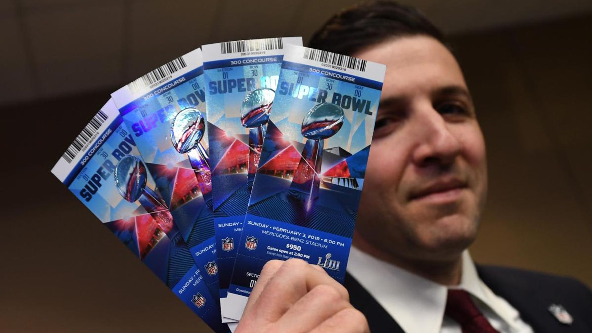 The cost of tickets to attend the Super Bowl in 2024