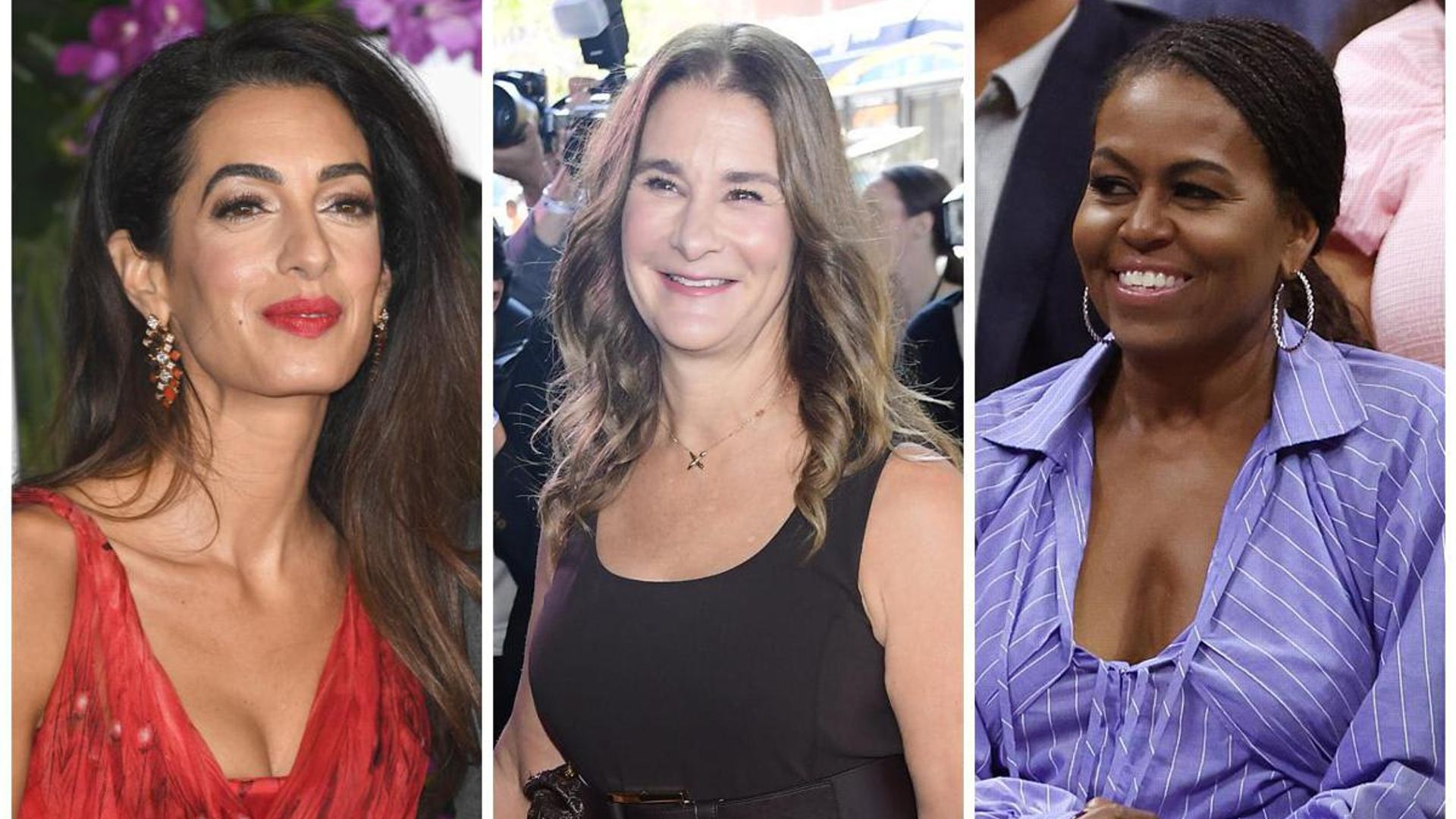 Amal Clooney and Michelle Obama launch campaign