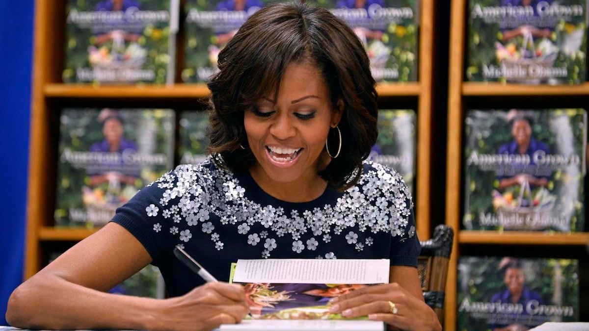 Michelle Obama launches scholarship for aspiring writers