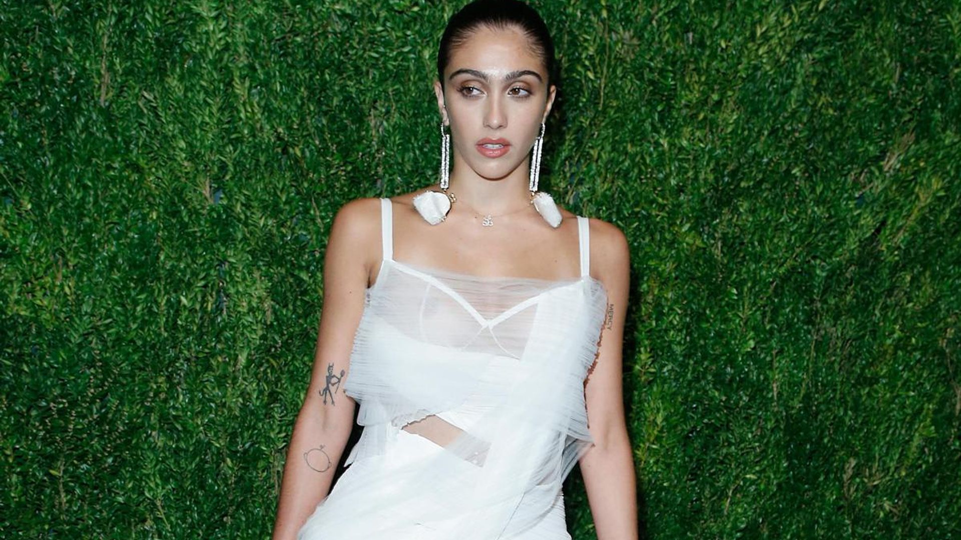Lourdes Leon models for Juicy Couture’s underwear collection