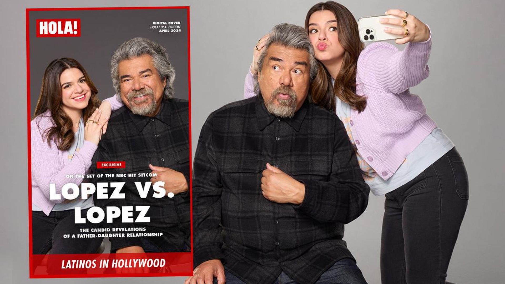 George and Mayan Lopez open up about boundaries, generational trauma ...
