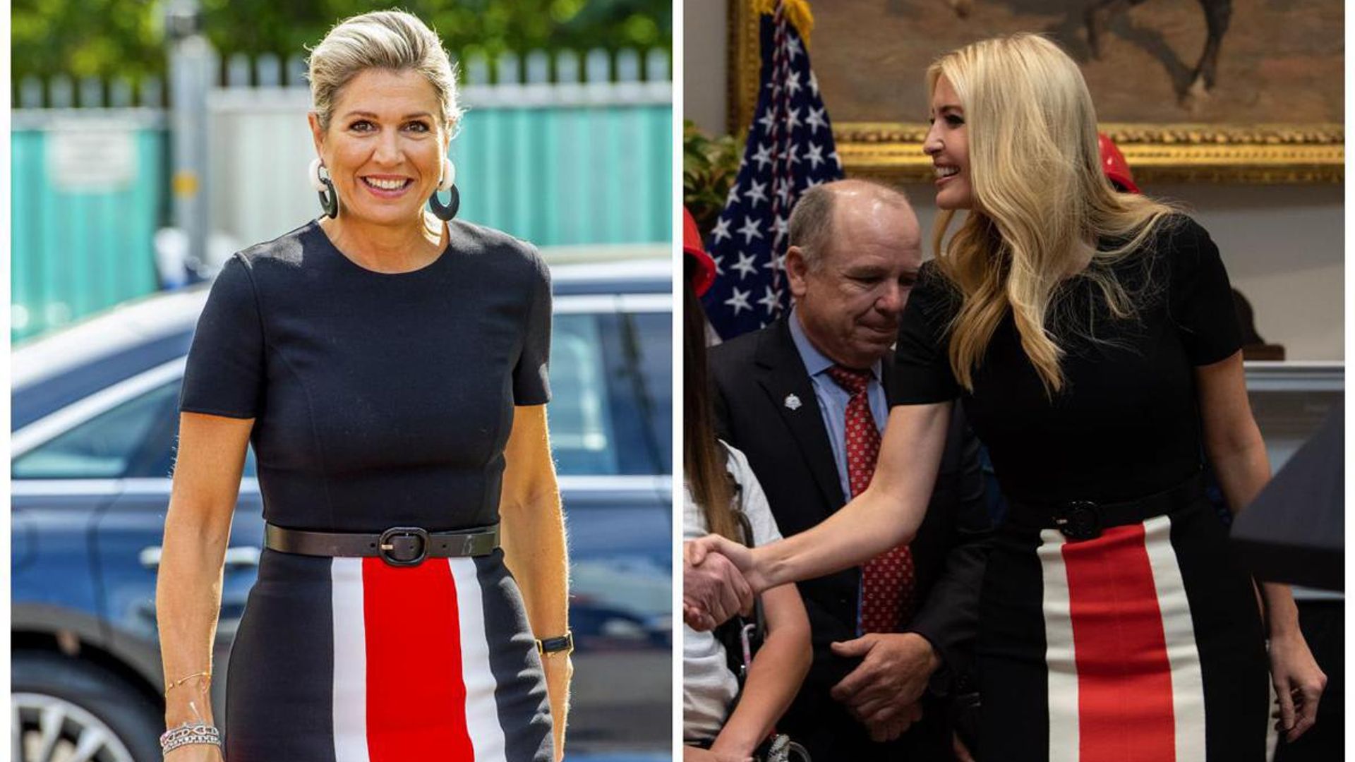 Queen Maxima & Ivanka Trump love the same Michael Kors dress