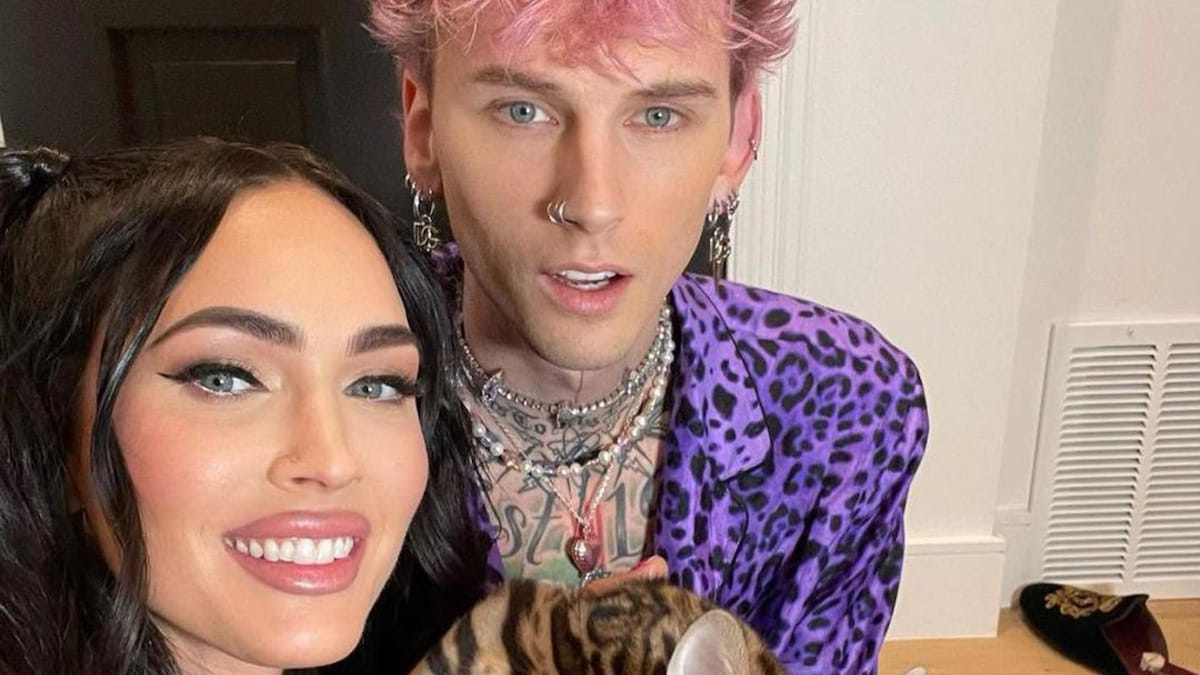 Megan Fox and Machine Gun Kelly name their fur child Whiskey