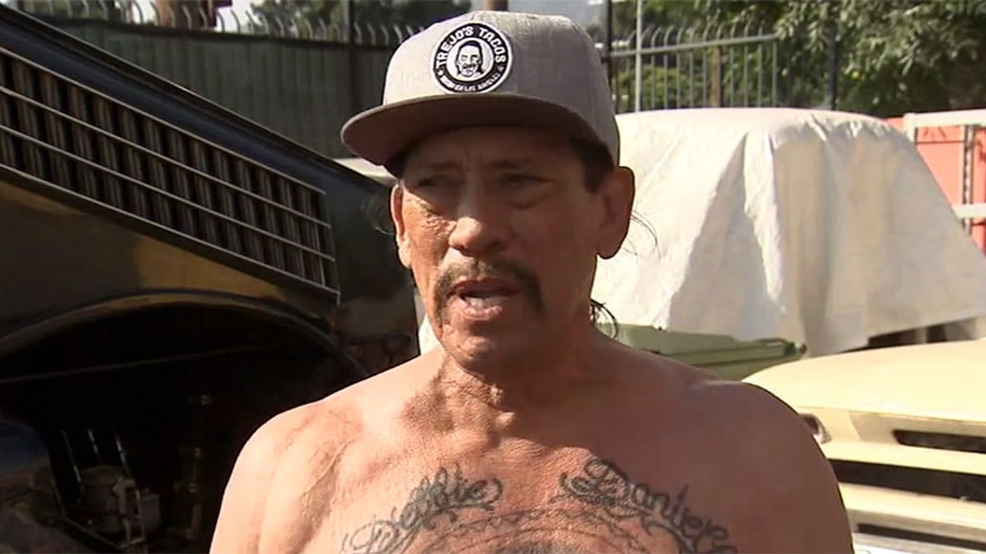 Danny Trejo, Machete actor, rescues baby from car crash