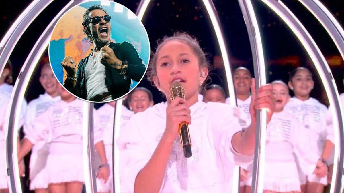Marc Anthony's sweet note to daughter Emme after the Super Bowl