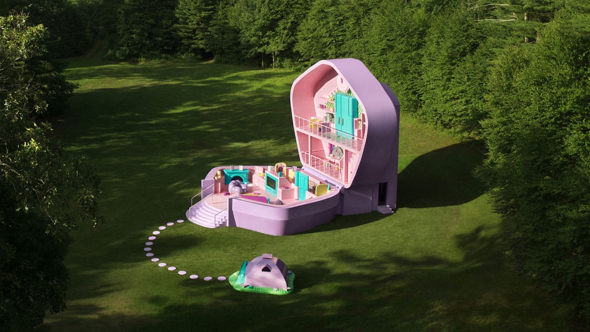 Attention vintage lovers! Airbnb debuts life-sized Polly Pocket 90s ...