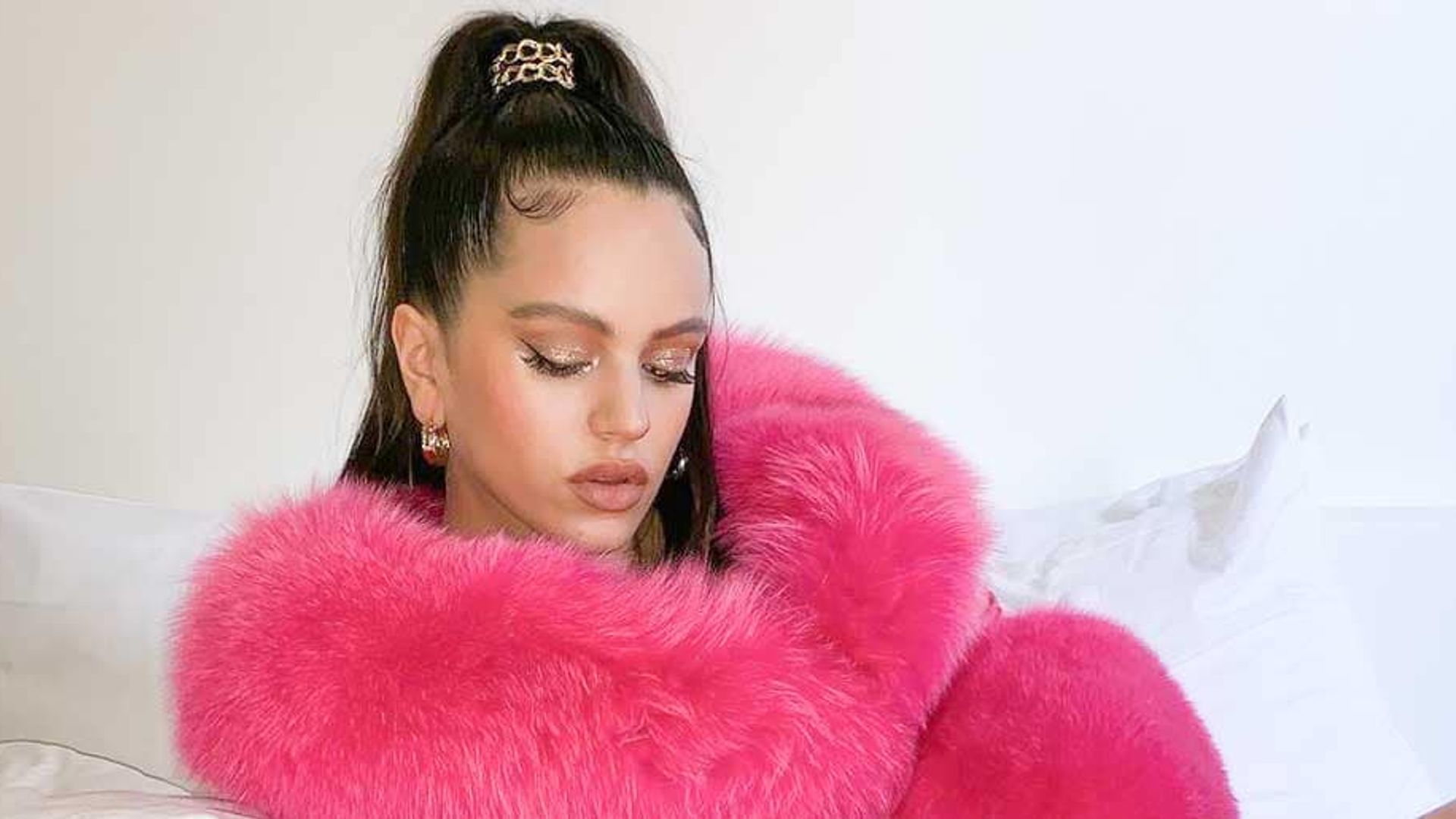 Rosalía's latest makeup looks are thanks to this Latino MUA