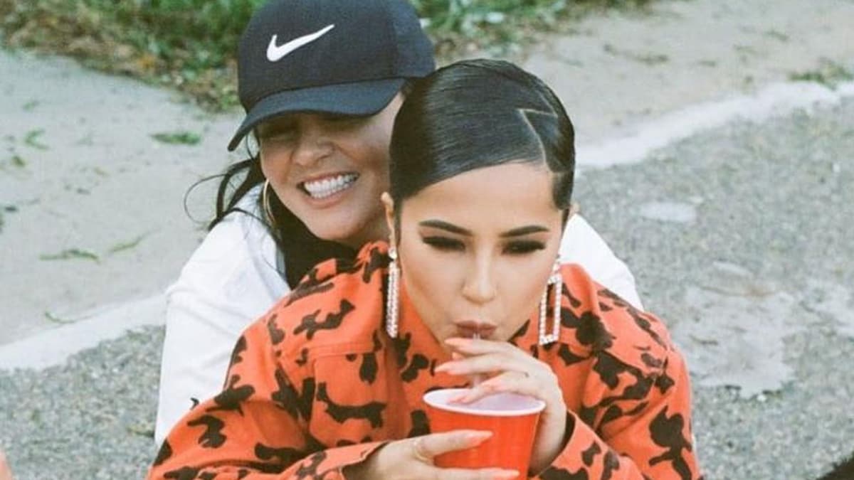 Becky G shares look-a-like photo with her mother