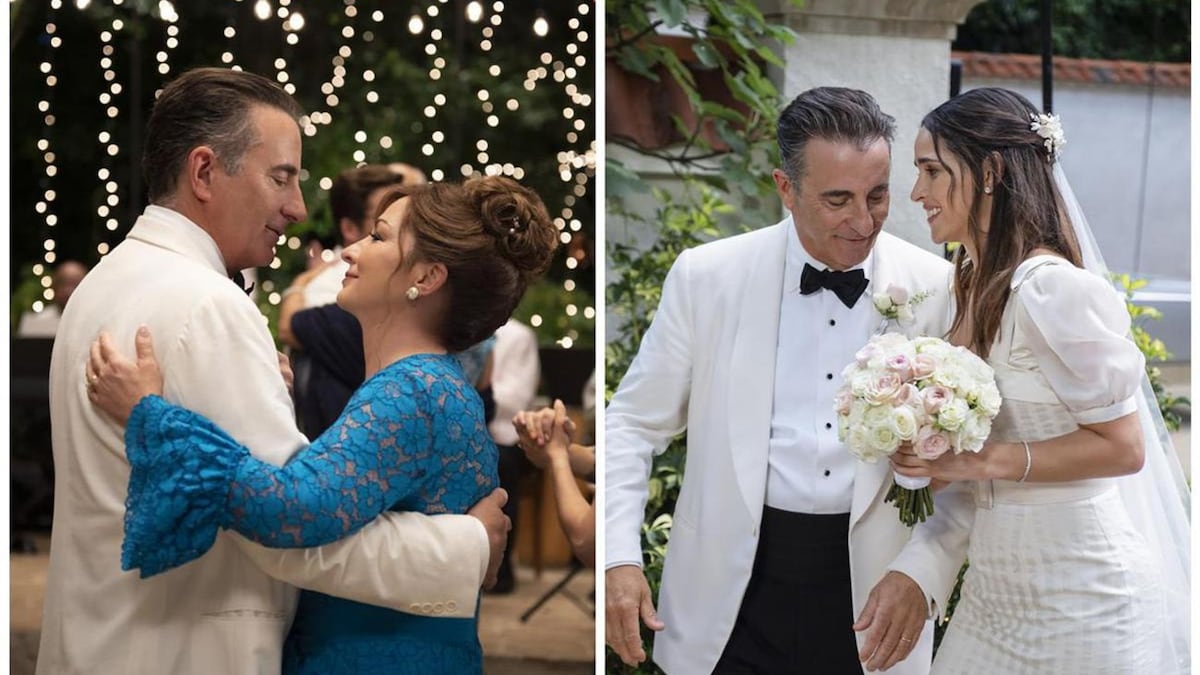 Andy Garcia and Gloria Estefan dazzle in Father of the Bride