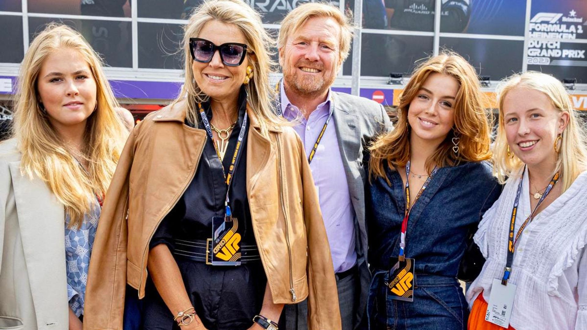 Queen Maxima and King Willem-Alexander attend Dutch Grand Prix with ...