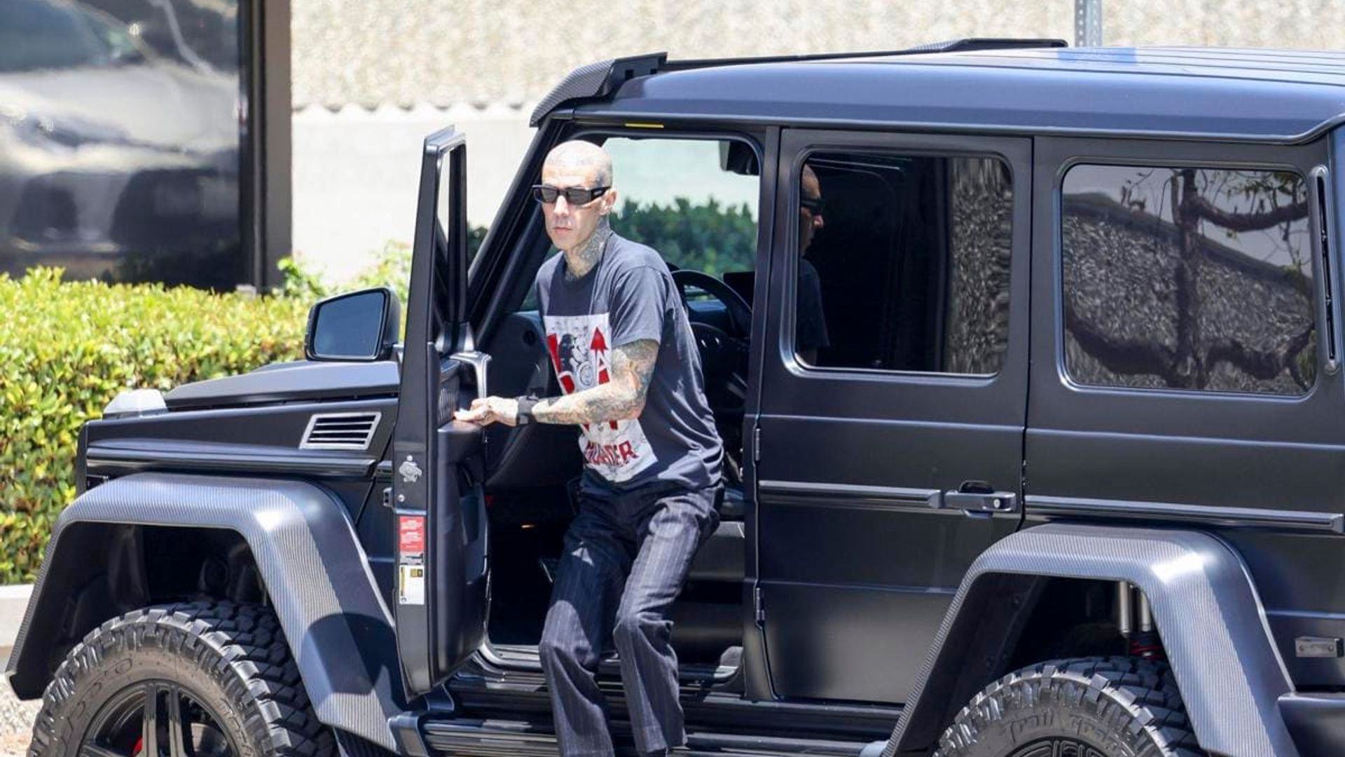 Travis Barker is back to work after scary hospitalization