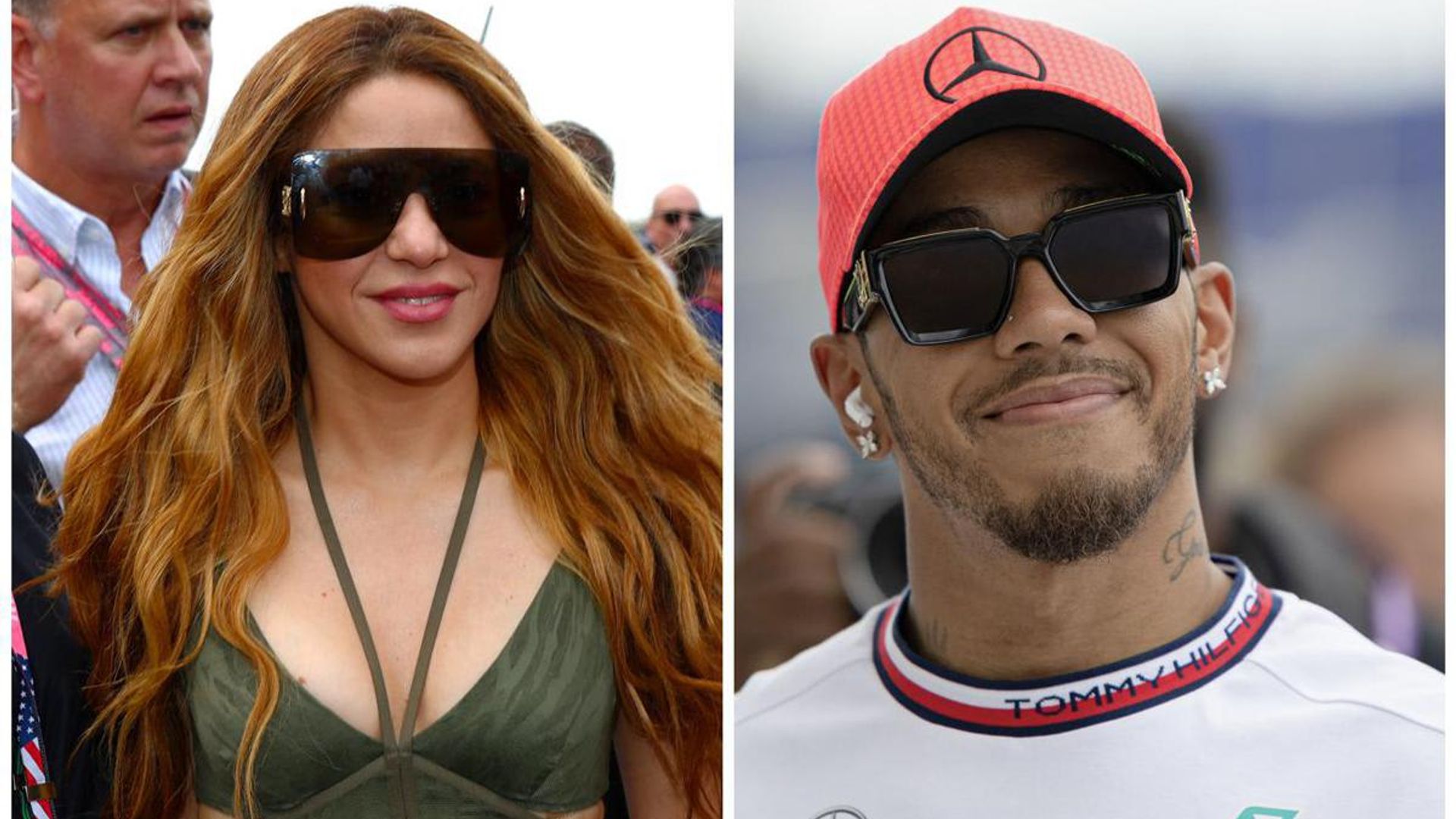 Shakira and Lewis Hamilton go on a boat ride in Miami
