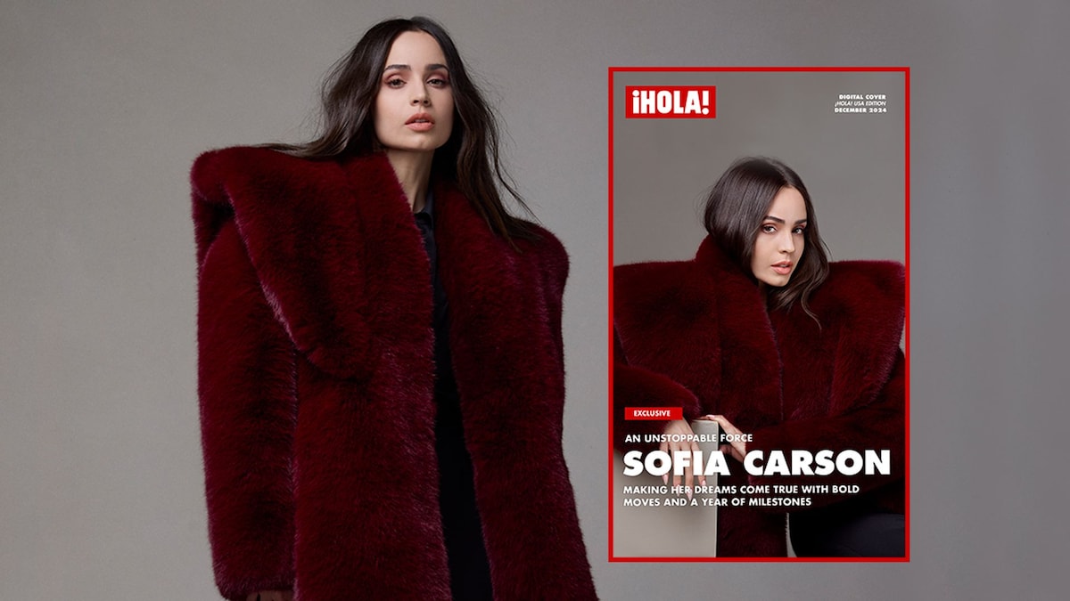 Sofia Carson making bold moves, closing a year of milestones and dreams ...