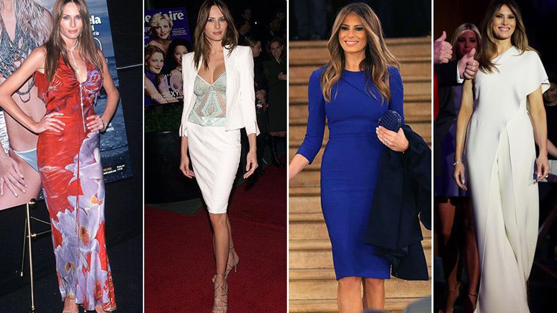 First Lady Melania Trump's style evolution
