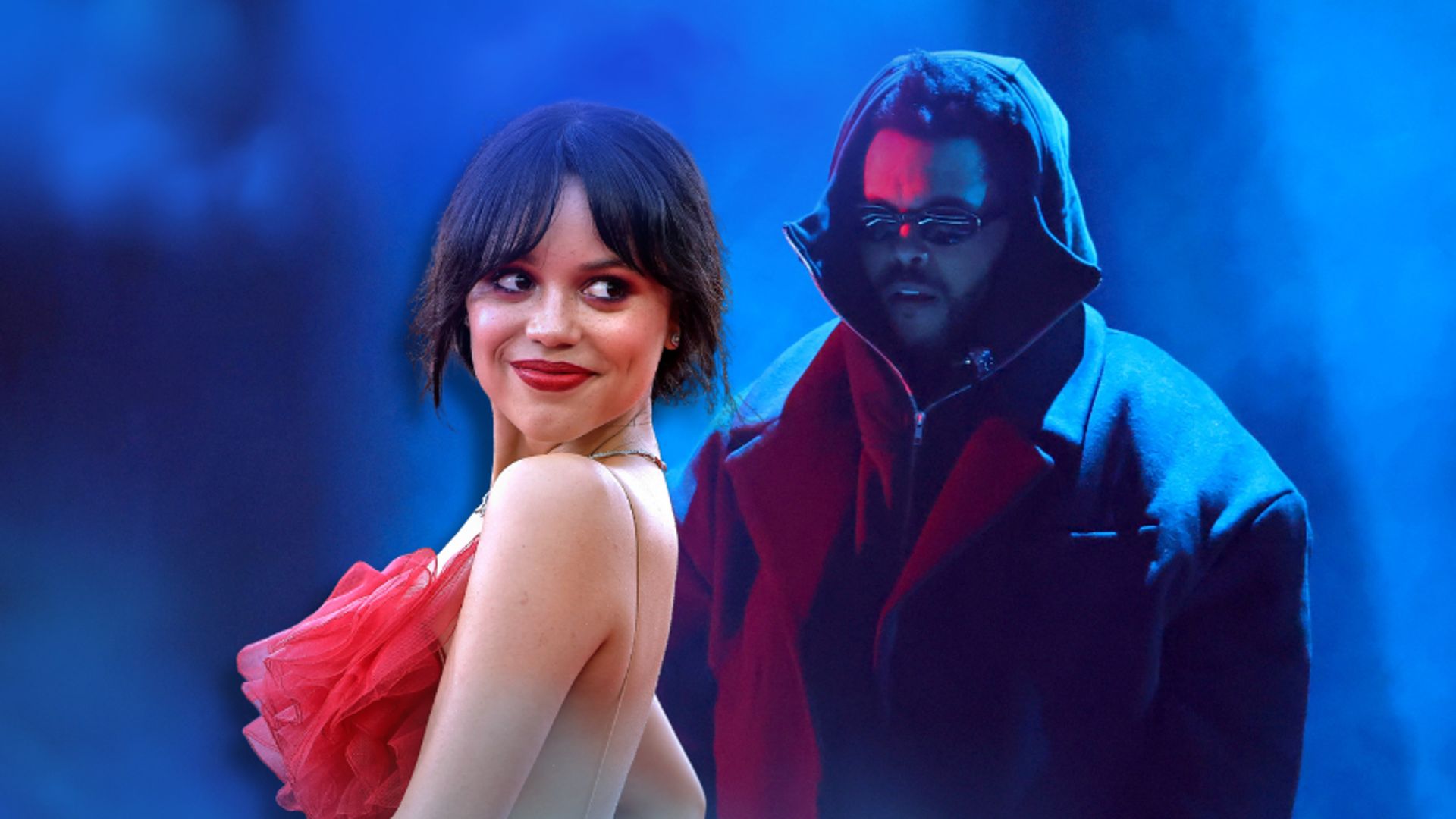 The Weeknd is making his big-screen debut alongside Jenna Ortega in ...