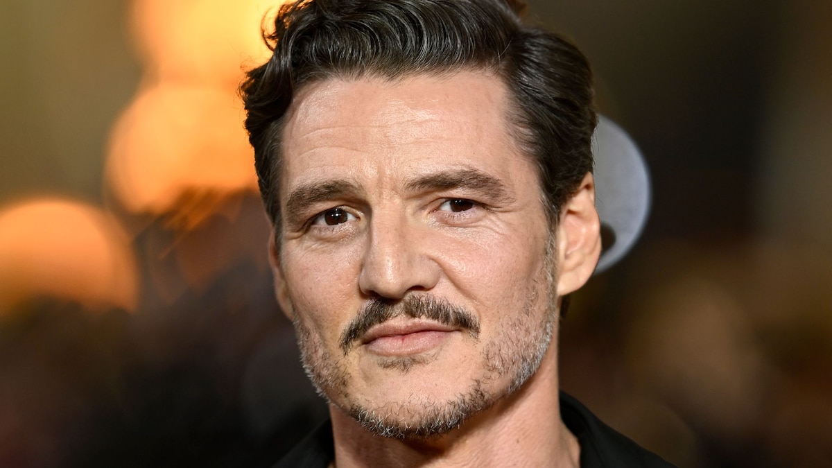 Only Pedro Pascal could rock this over the top mixed-print look: See ...
