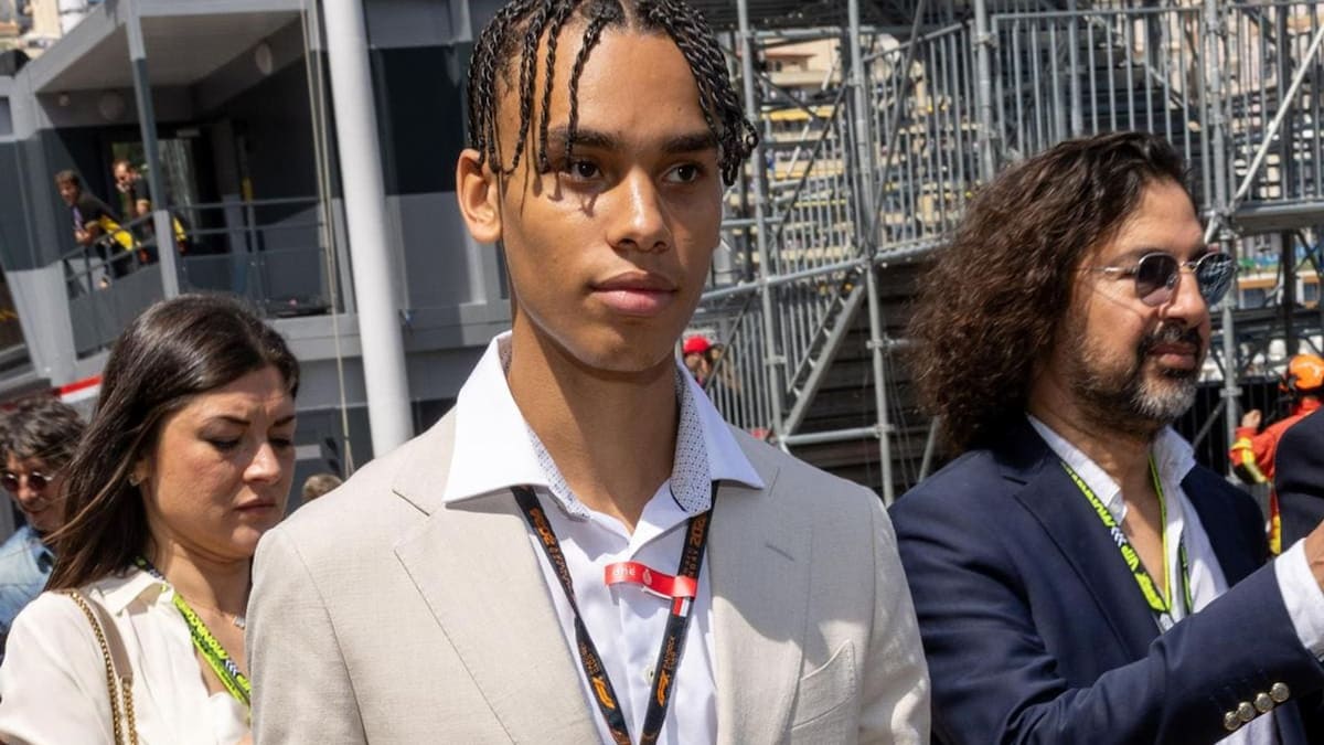 Prince Albert’s son Alexandre makes appearance at Monaco Grand Prix