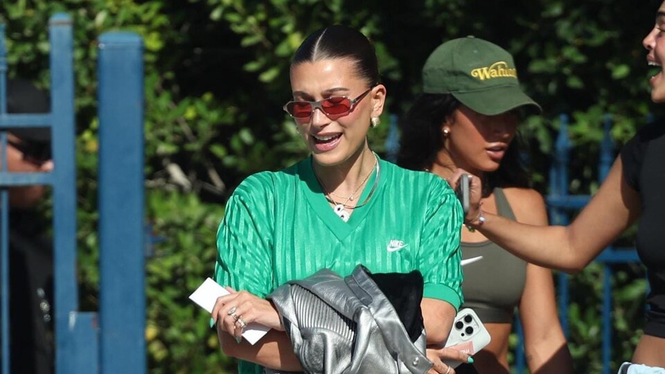 Hailey Bieber steps out days after announcing her pregnancy