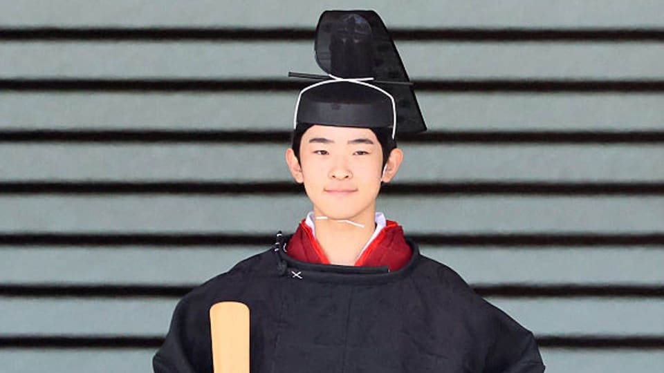 Japan's Prince Hisahito marks coming-of-age in historic imperial ceremony