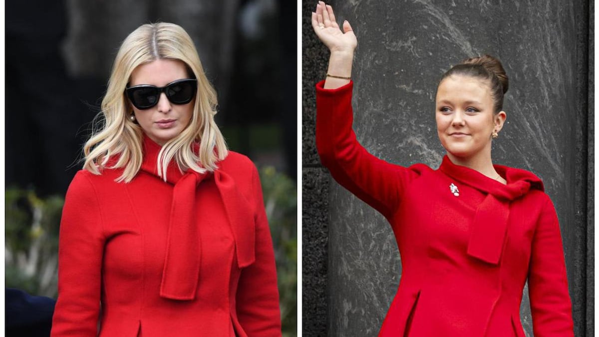 The red coat Isabella of Denmark and Ivanka Trump swear by