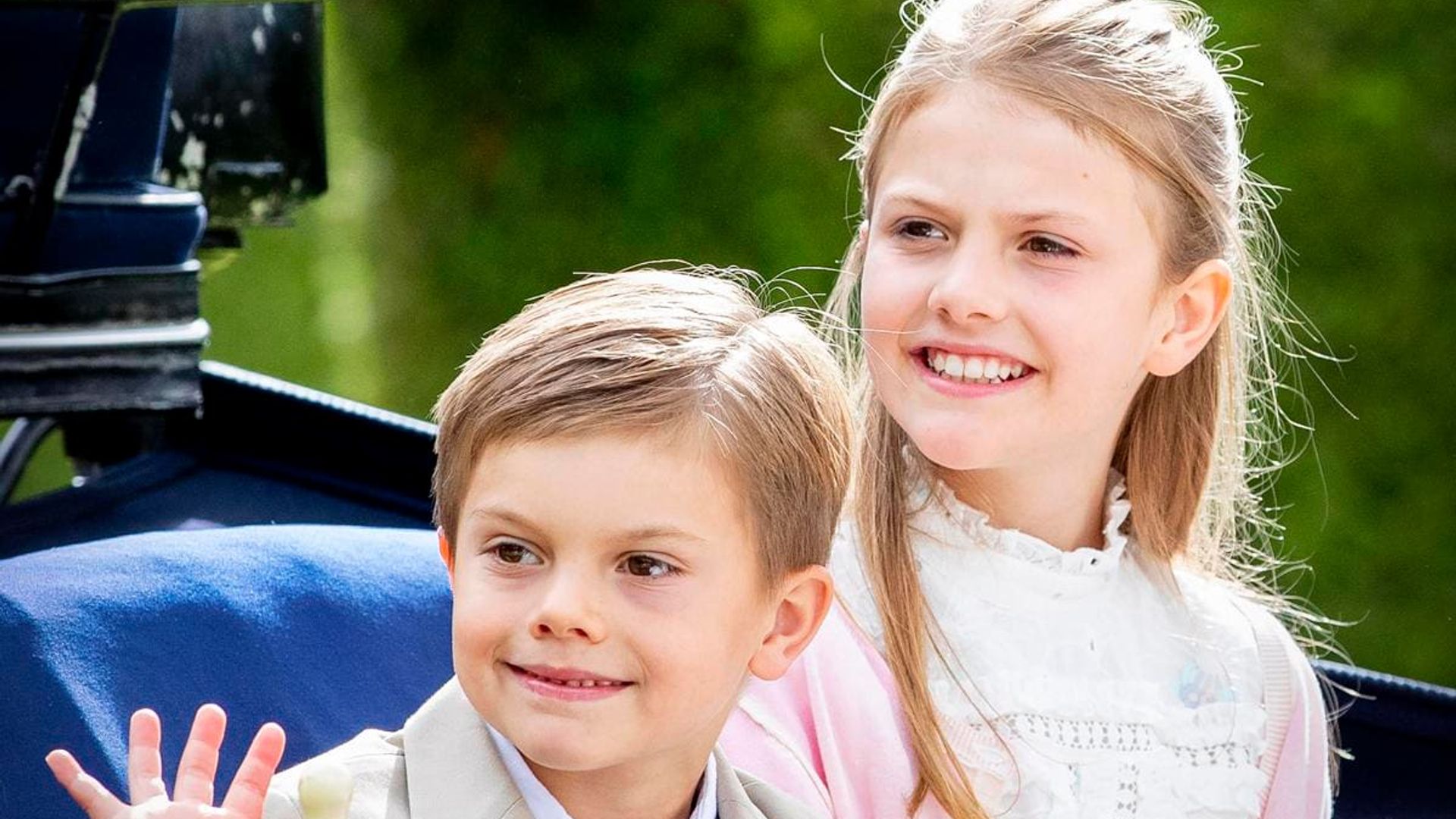Princess Estelle and Prince Oscar go apple picking: See the sweet photos