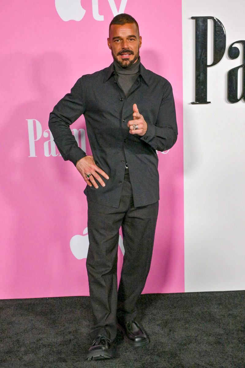 Ricky Martin looks tan, tall, and handsome at the Emmy FYC event