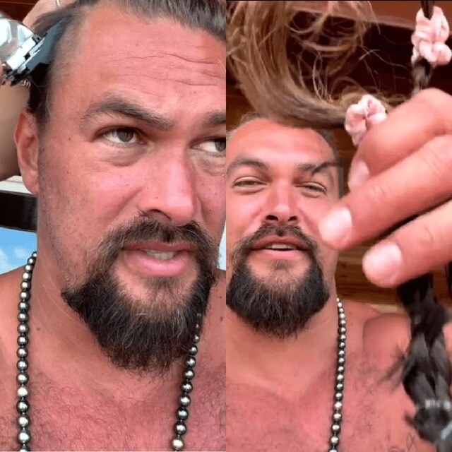 Jason Momoa shaves his signature long hair, shows new look: ‘To new ...