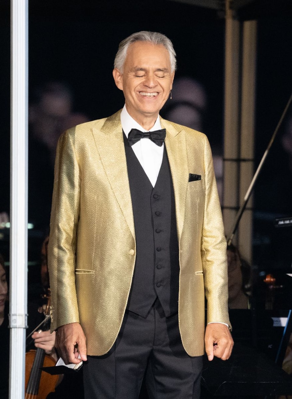 Andrea Bocelli remembers losing his vision while playing sports at 12