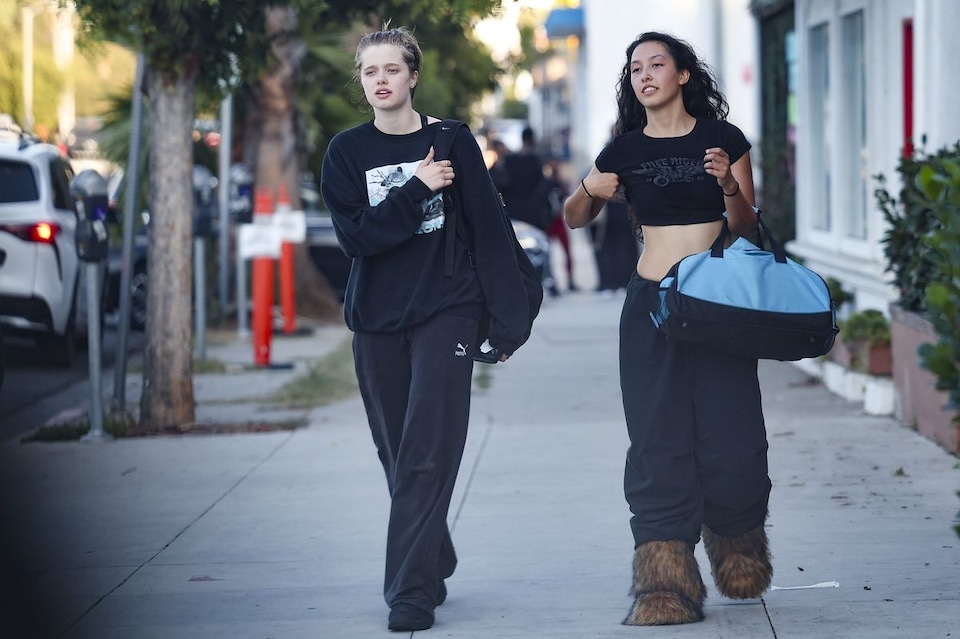 Shiloh Jolie spotted with a new pixie cut while out in L.A. with a ...