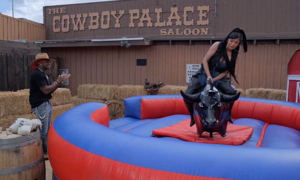 Cardi B riding a bull is the perfect pick-me-up video