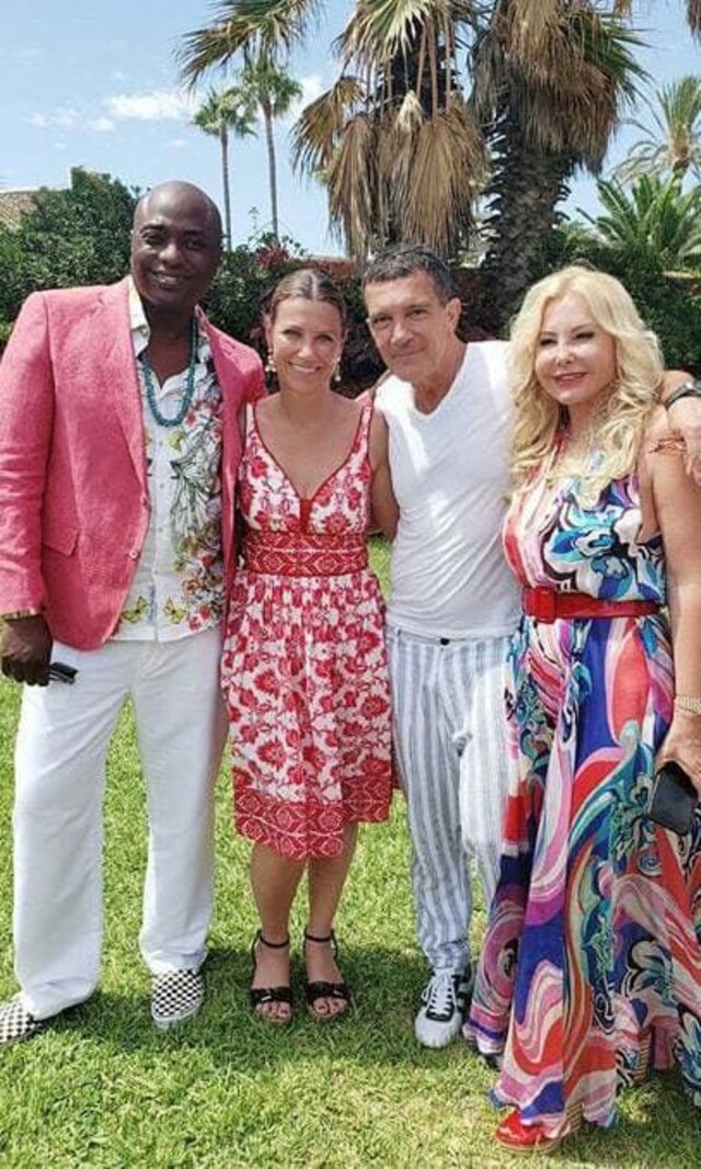 Luis Miguel, Princess Martha Louise party together in Spain