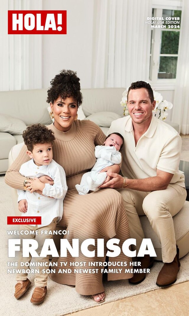 Exclusive: Francisca introduces us to her second son, Franco
