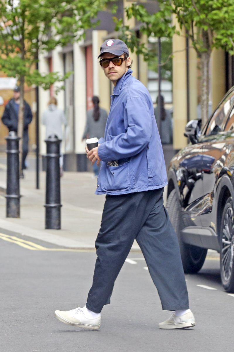 Harry Styles and Zoë Kravitz share first public kiss after engagement ...
