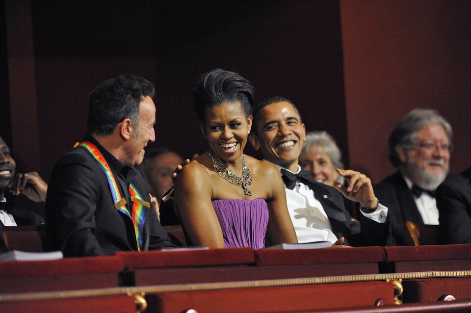 Michelle Obama praises Bruce Springsteen for relationship advice amid ...