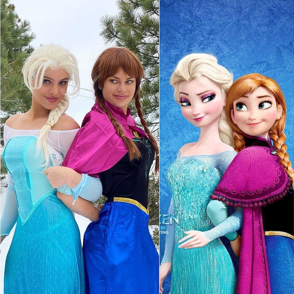 Lele Pons' photo showcases the influencer dressed as Frozen's Elsa