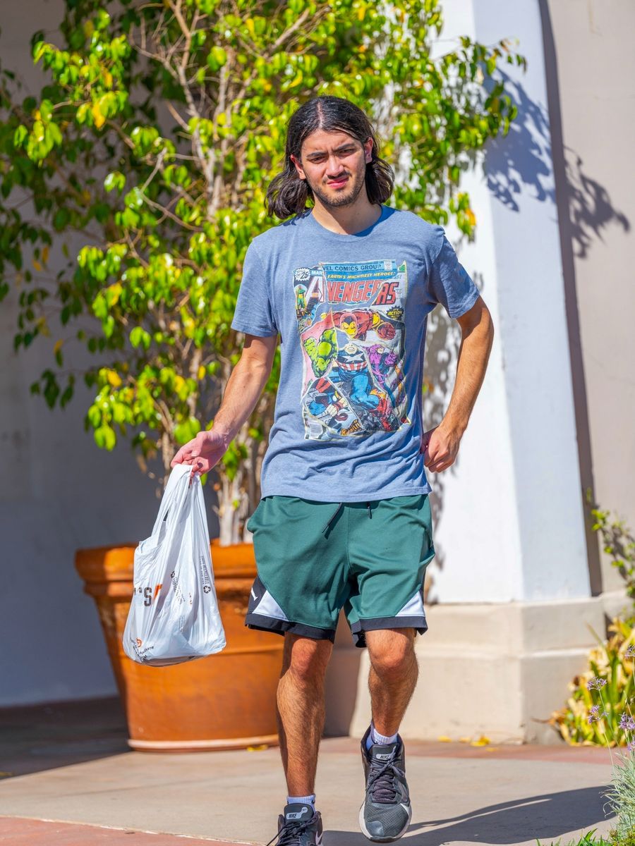 Bigi Jackson was spotted on a solo lunch outing months after he ...