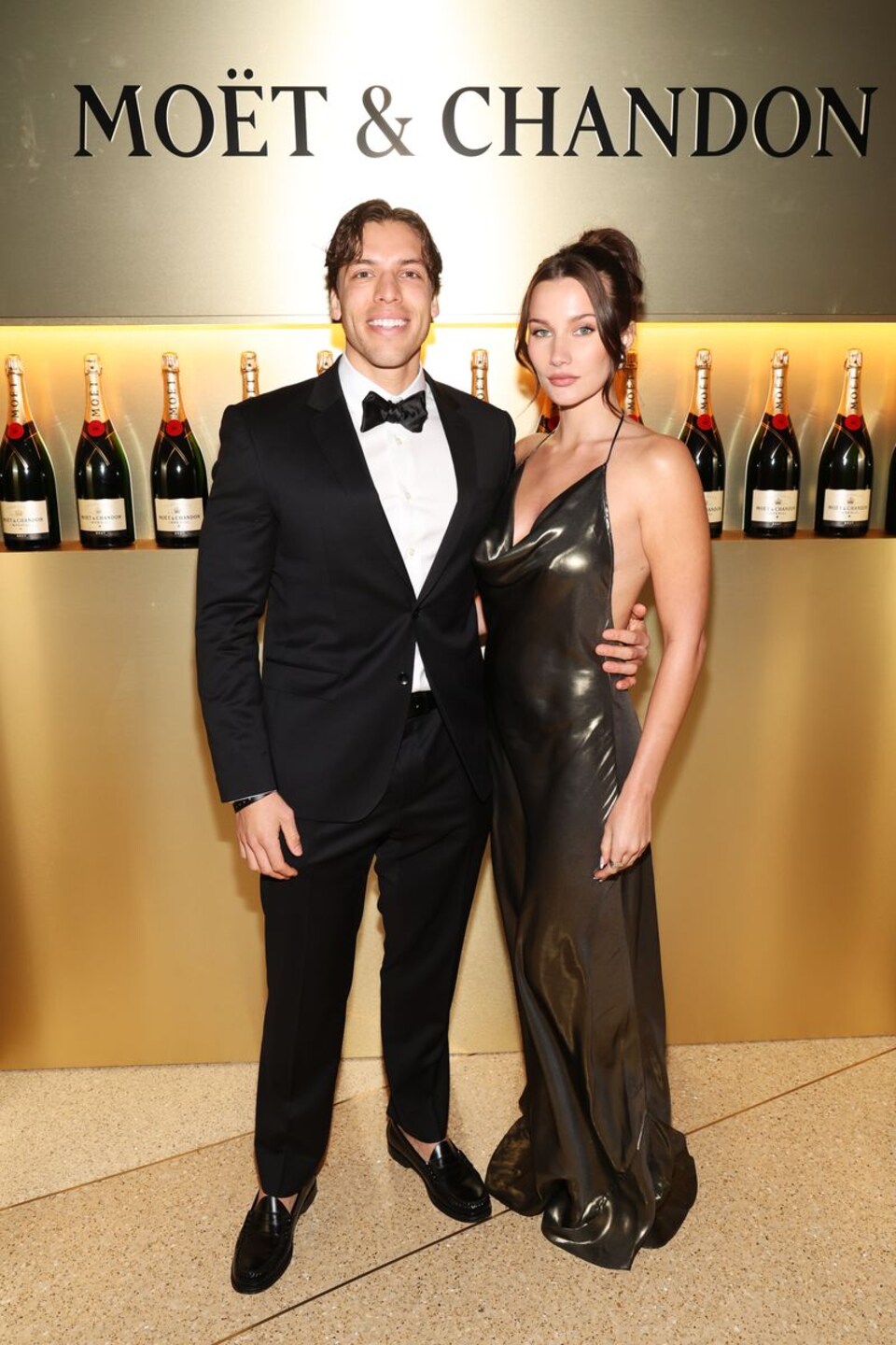 Joseph Baena looks madly in love with his Bella Hadid look-alike girlfriend