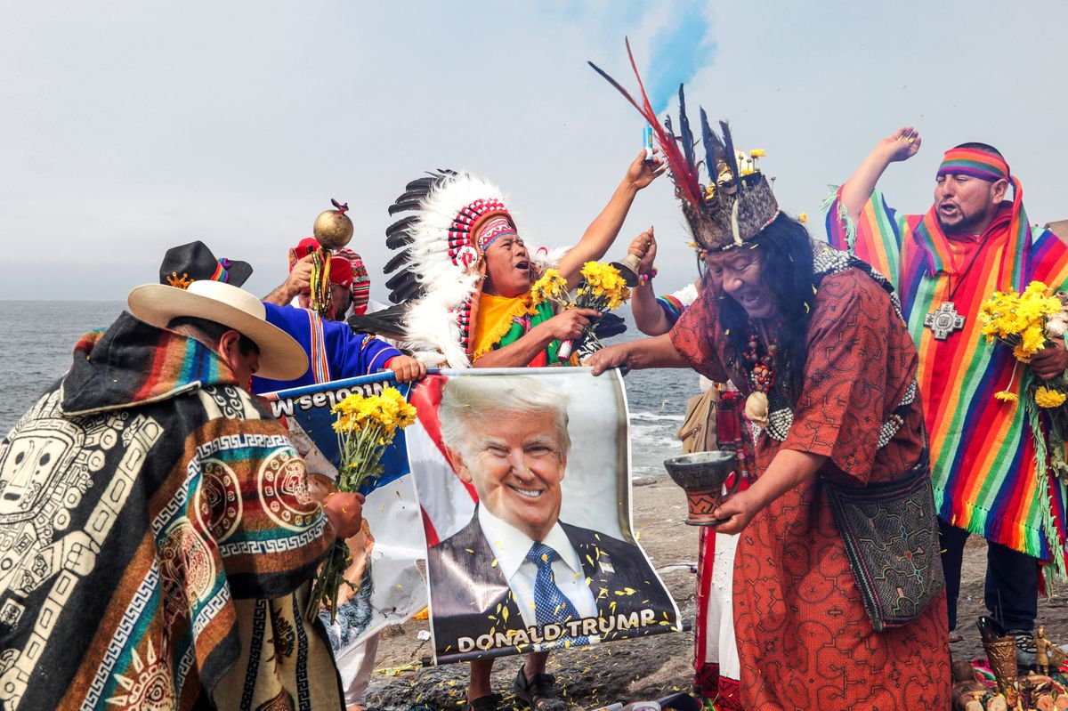 Peruvian Shamans Warn Trump Faces ‘Serious’ Illness in 2026, Predict ...