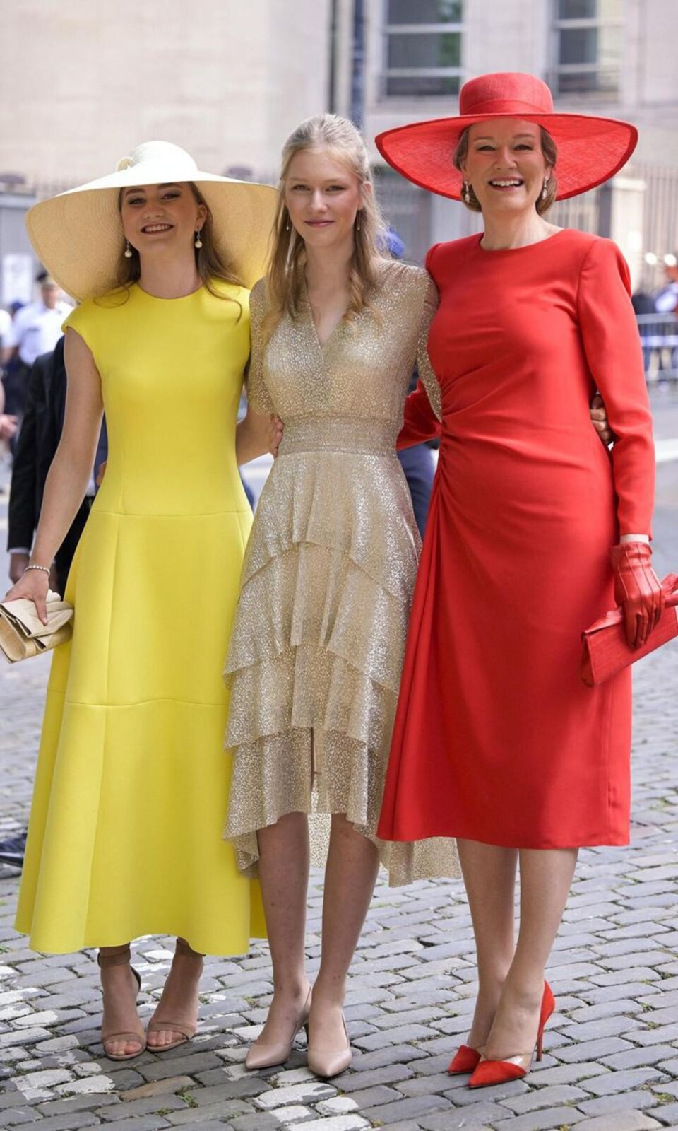 Belgian Princess is ray of sunshine at National Day festivities