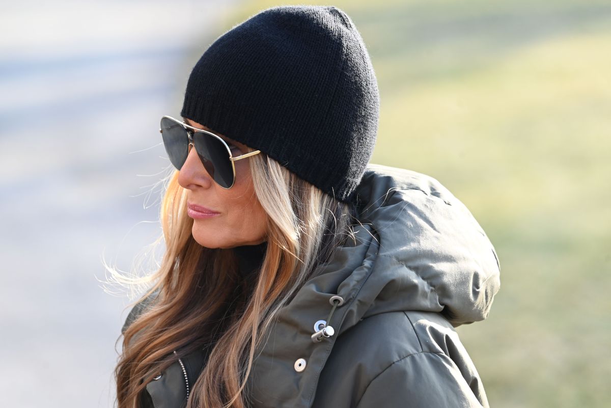 Melania Trump wore the perfect casual winter look in latest outing