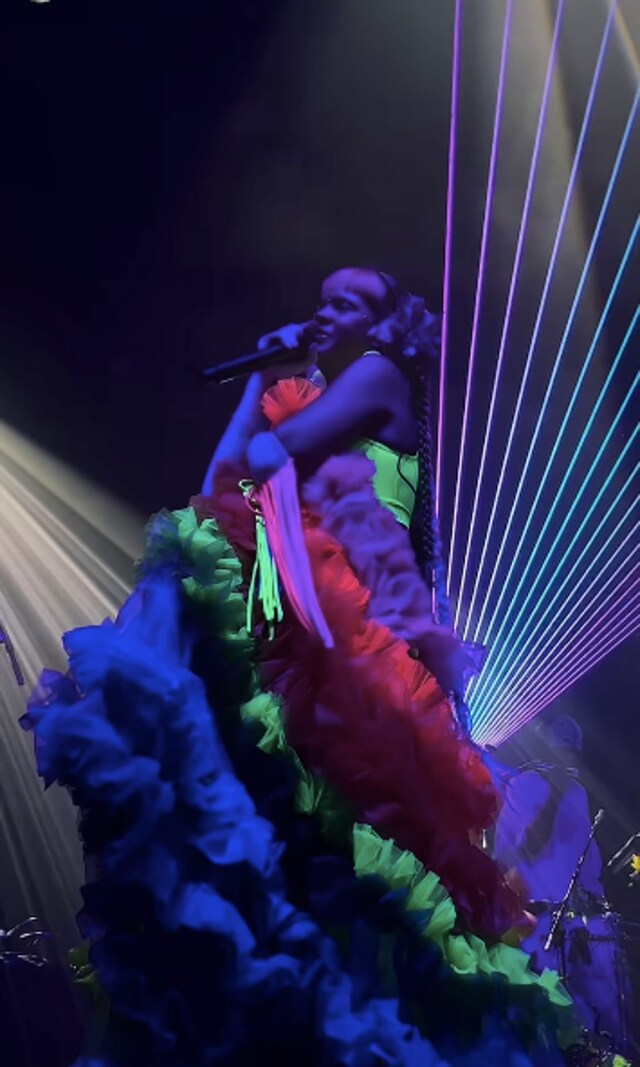 Bomba Estéreo brings lights, and cumbia to Los Angeles