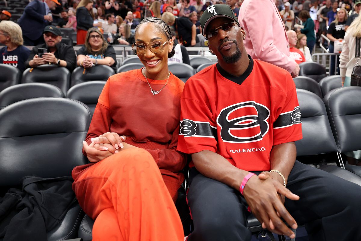 A’ja Wilson says the world is “nasty” when talking about dating Bam Adebayo