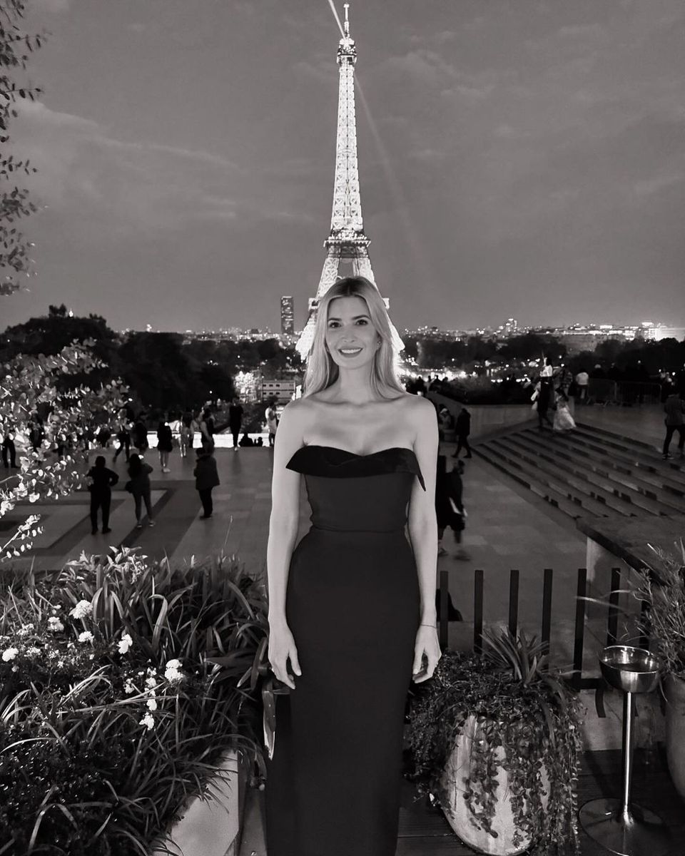 Ivanka Trump's stunning outfits in Paris: Including figure-hugging ...