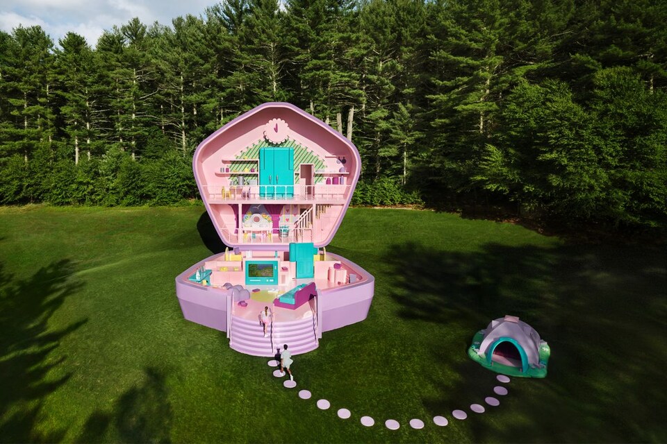 Attention vintage lovers! Airbnb debuts life-sized Polly Pocket 90s dream house: Here's how to ...
