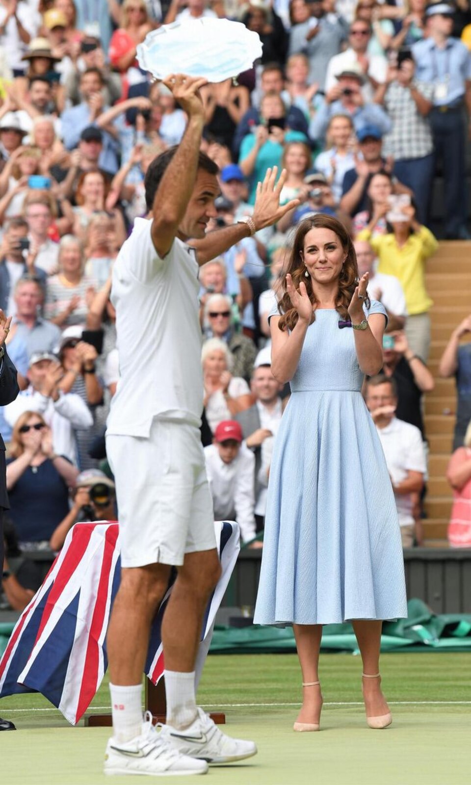 Kate Middleton is teaming up with Roger Federer: Details