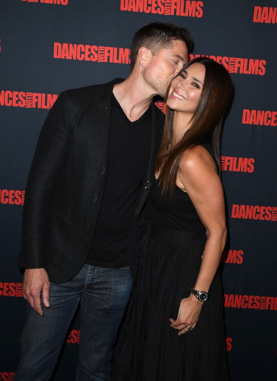 Roselyn Sánchez shares photos with 'The Rookie' star Eric Winter