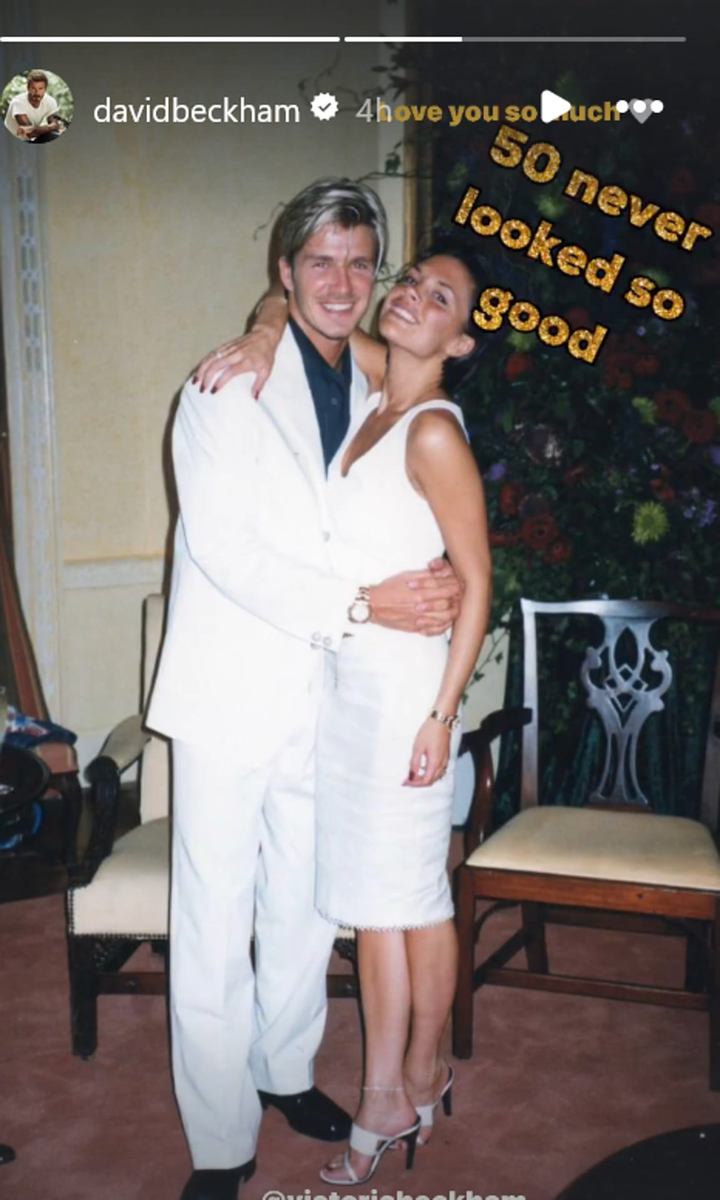 David Beckham celebrates Victoria’s birthday with throwback